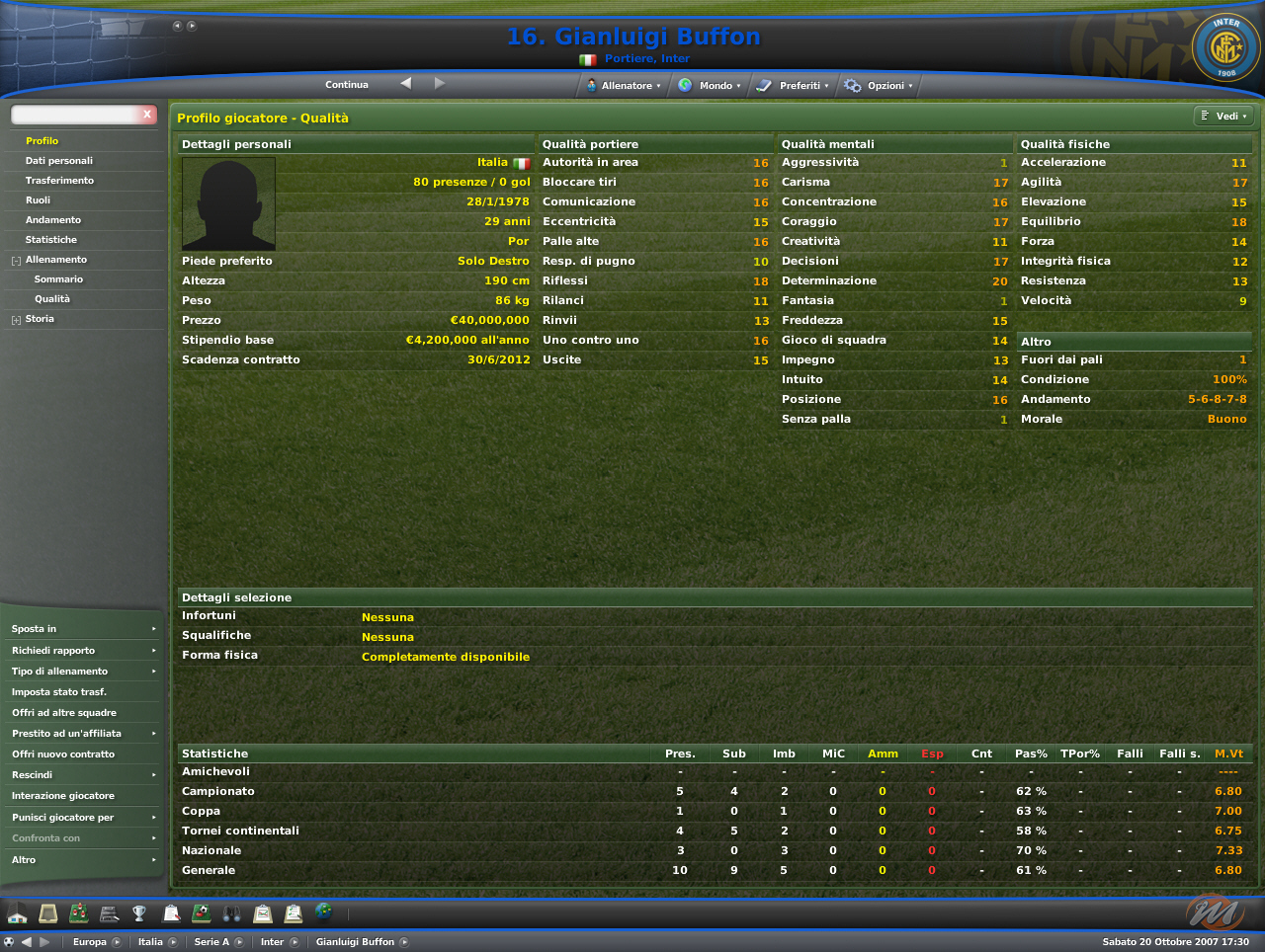 Football Manager 2007 - Recensione - PC - 50333 - Multiplayer.it