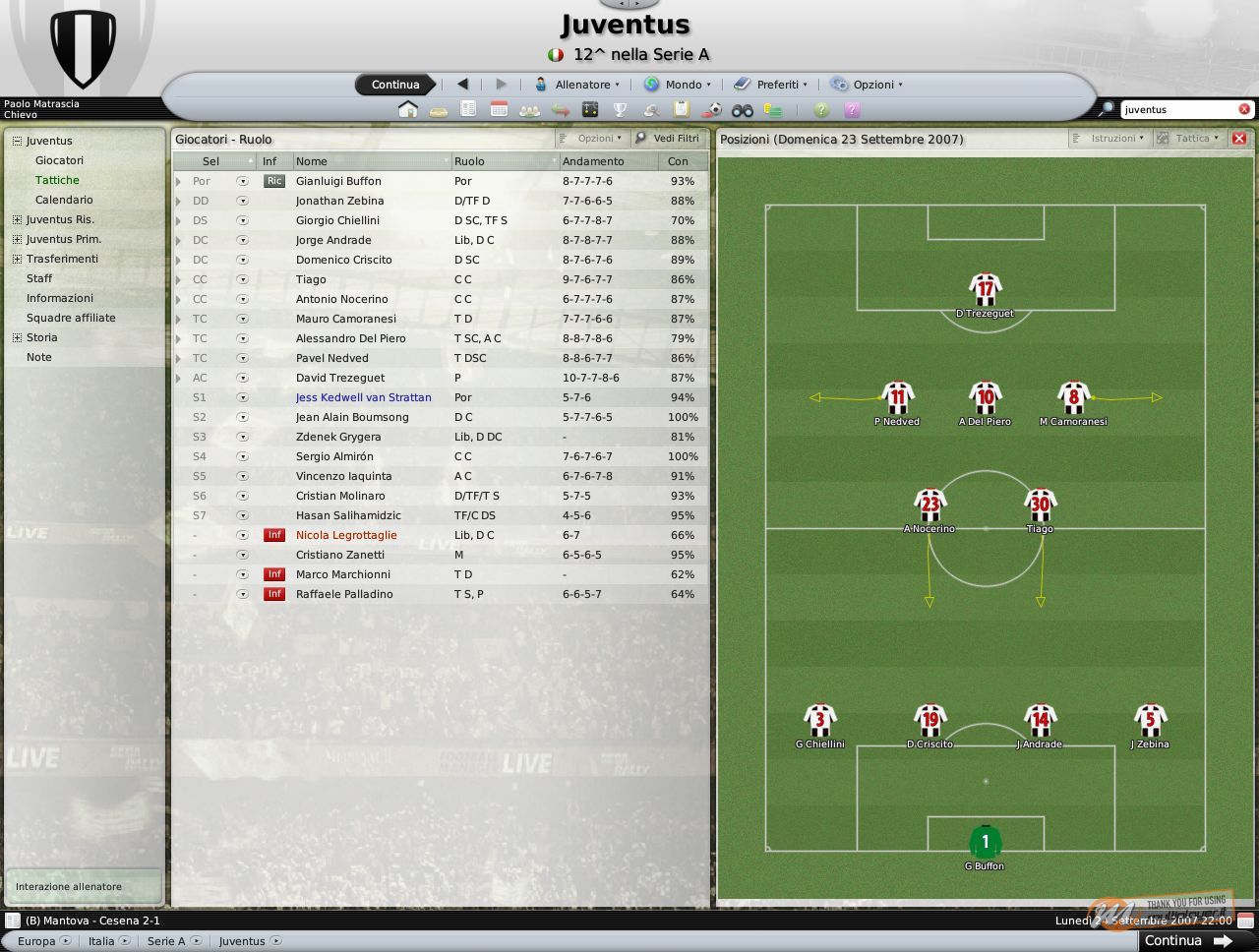 Football Manager 2008 - PC - Multiplayer.it