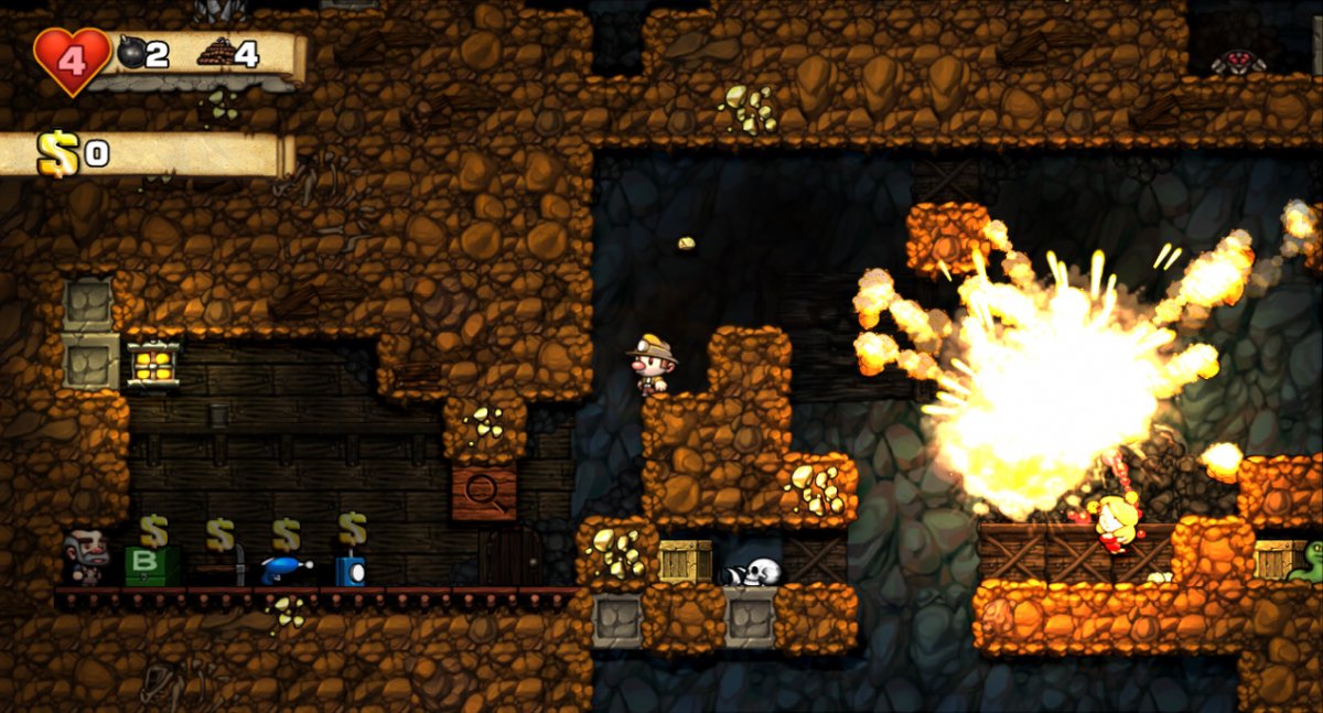 Spelunky - Recensione - PC - 105601 - Multiplayer.it