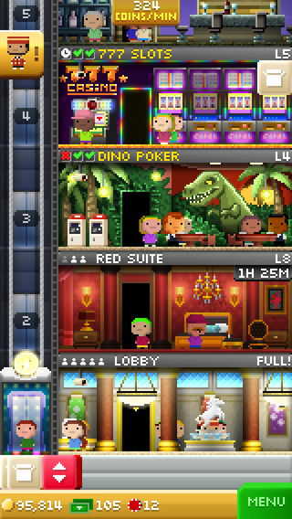Tiny Tower Vegas - Recensione - iPhone - 137100 - Multiplayer.it