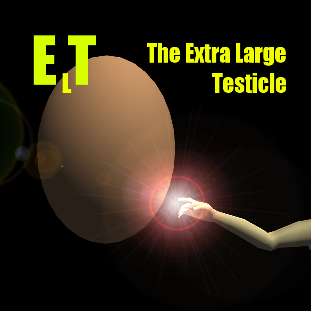 In ELT The Extra Large Testicle il giocatore guida un testicolo mutante ...