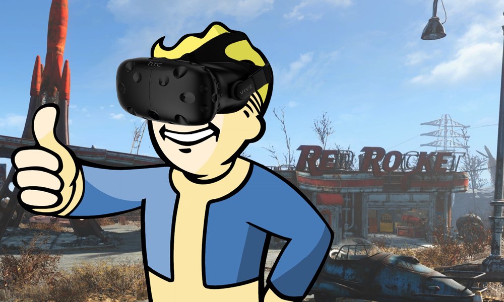 Due passi nella realtà virtuale post-nucleare con Fallout 4 VR ...