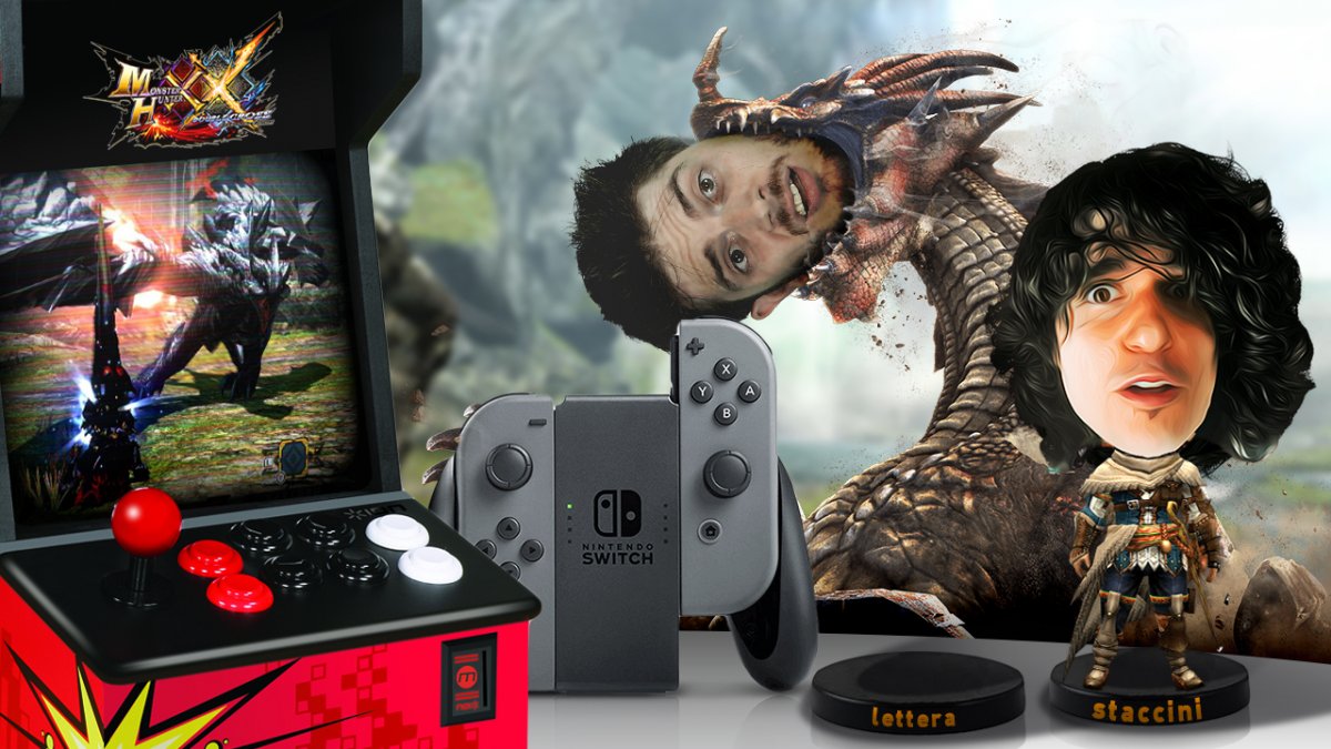 La demo giapponese di Monster Hunter XX nella nostra nuova Sala Giochi ...