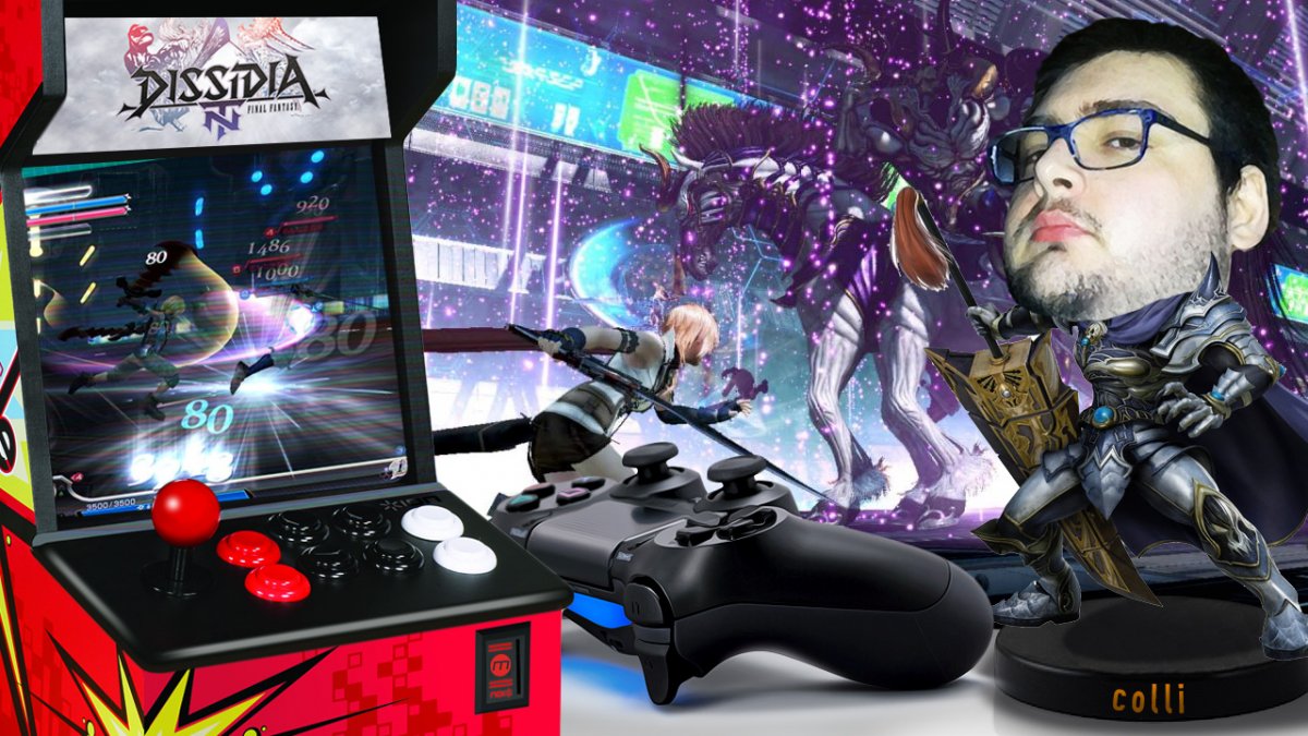Christian Colli picchia duro nella sala giochi di Dissidia Final ...
