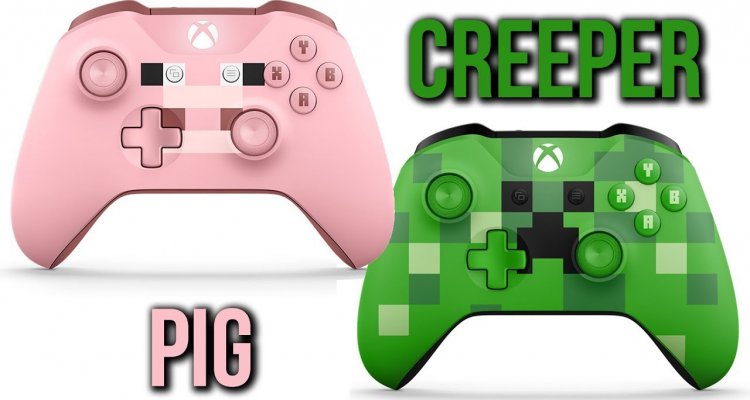 Due controller a tema Minecraft per Xbox One - Multiplayer.it