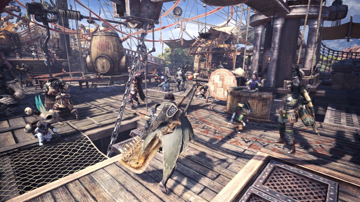 A caccia con gli amici in Monster Hunter: World - Multiplayer.it