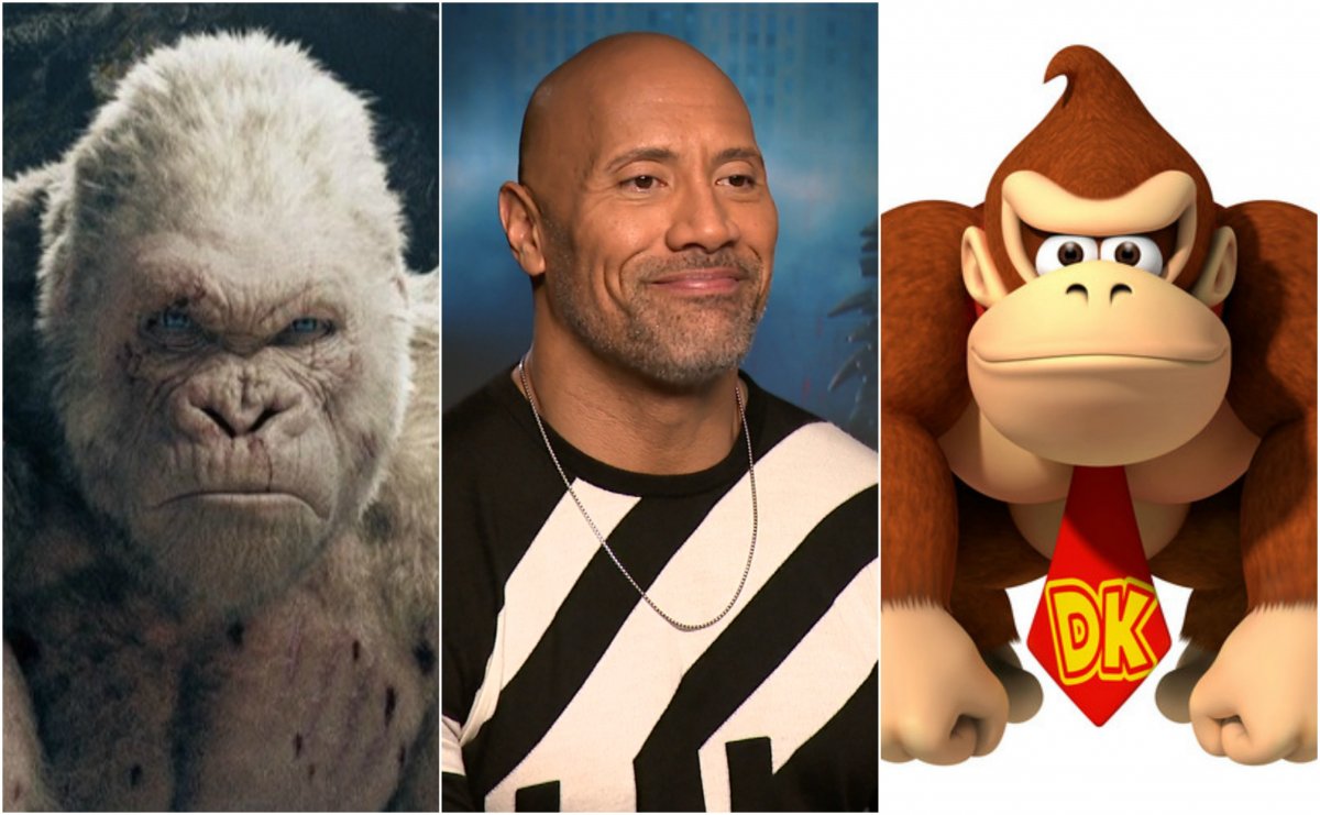 Donkey Kong vs George: chi è il gorilla migliore? La scelta di The Rock ...