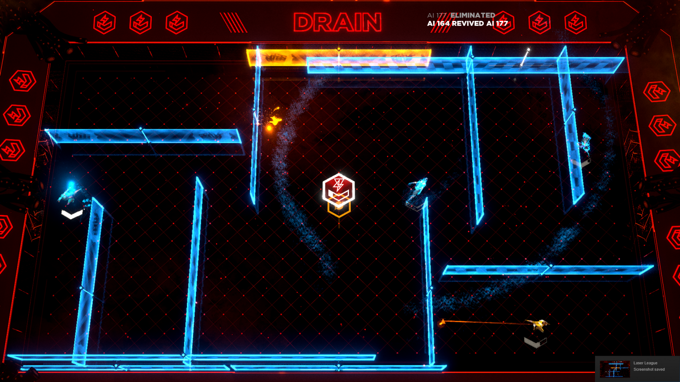 Il trailer di lancio di Laser League - Multiplayer.it