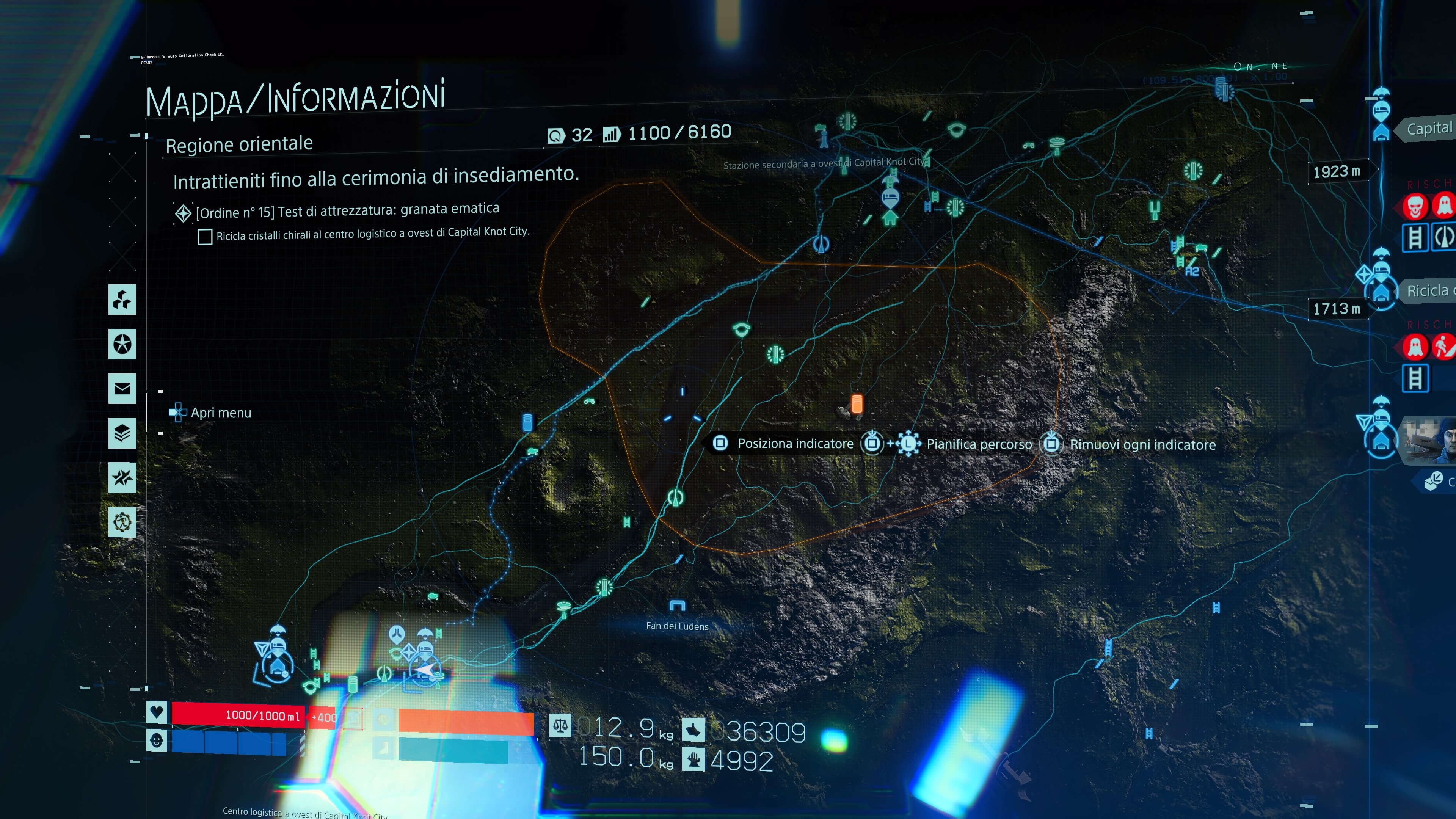 Death Stranding: guida alla mappa della Regione Orientale - Multiplayer.it