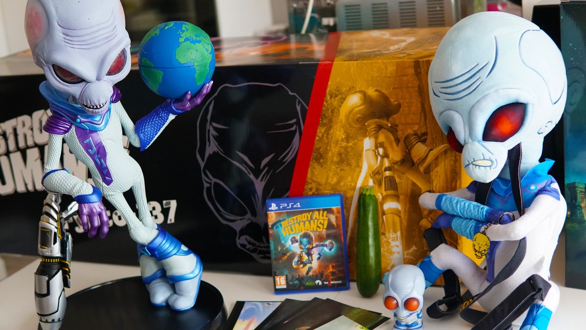 Destroy All Humans: la Collector's Edition mostrata in un video ...
