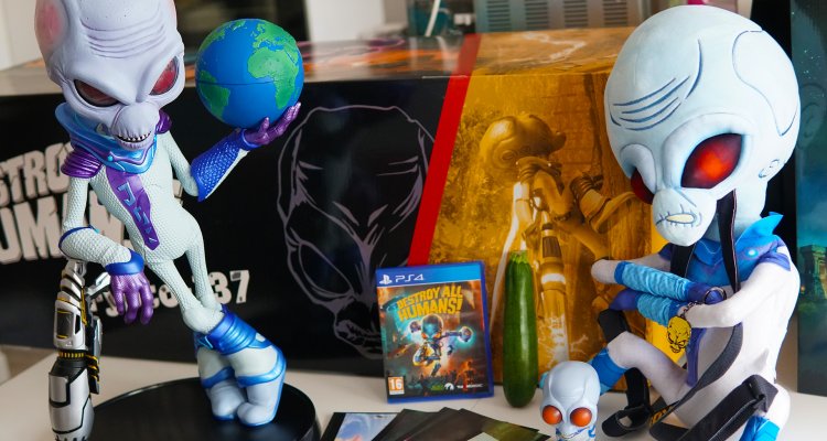 Destroy All Humans: la Collector's Edition mostrata in un video ...