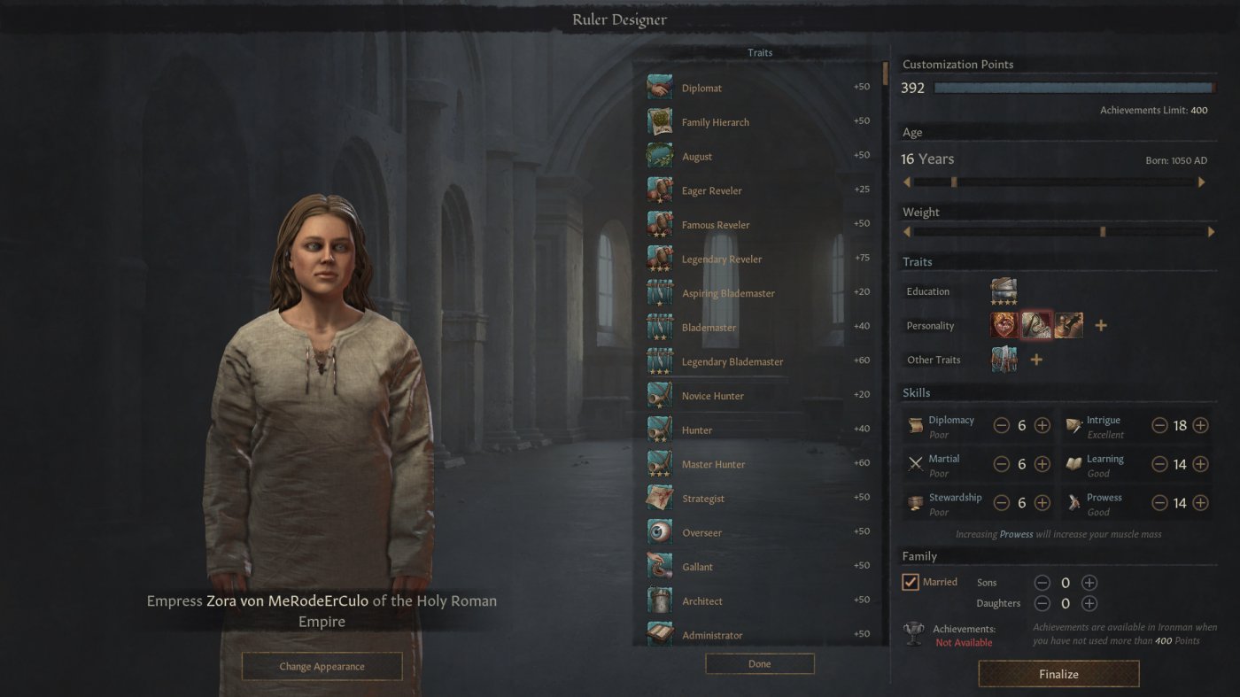 Crusader Kings 3: Ruler Designer, provato - Multiplayer.it