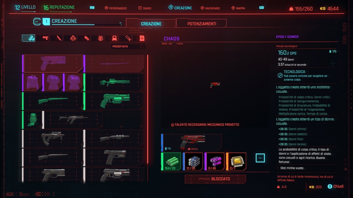 Cyberpunk 2077, guida al crafting - Multiplayer.it