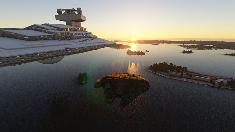 Microsoft Flight Simulator: le navi di Star Wars sono disponibili ...