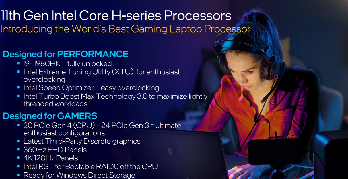 Intel 11th Gen Core H-series: i nuovi laptop con processori di ...