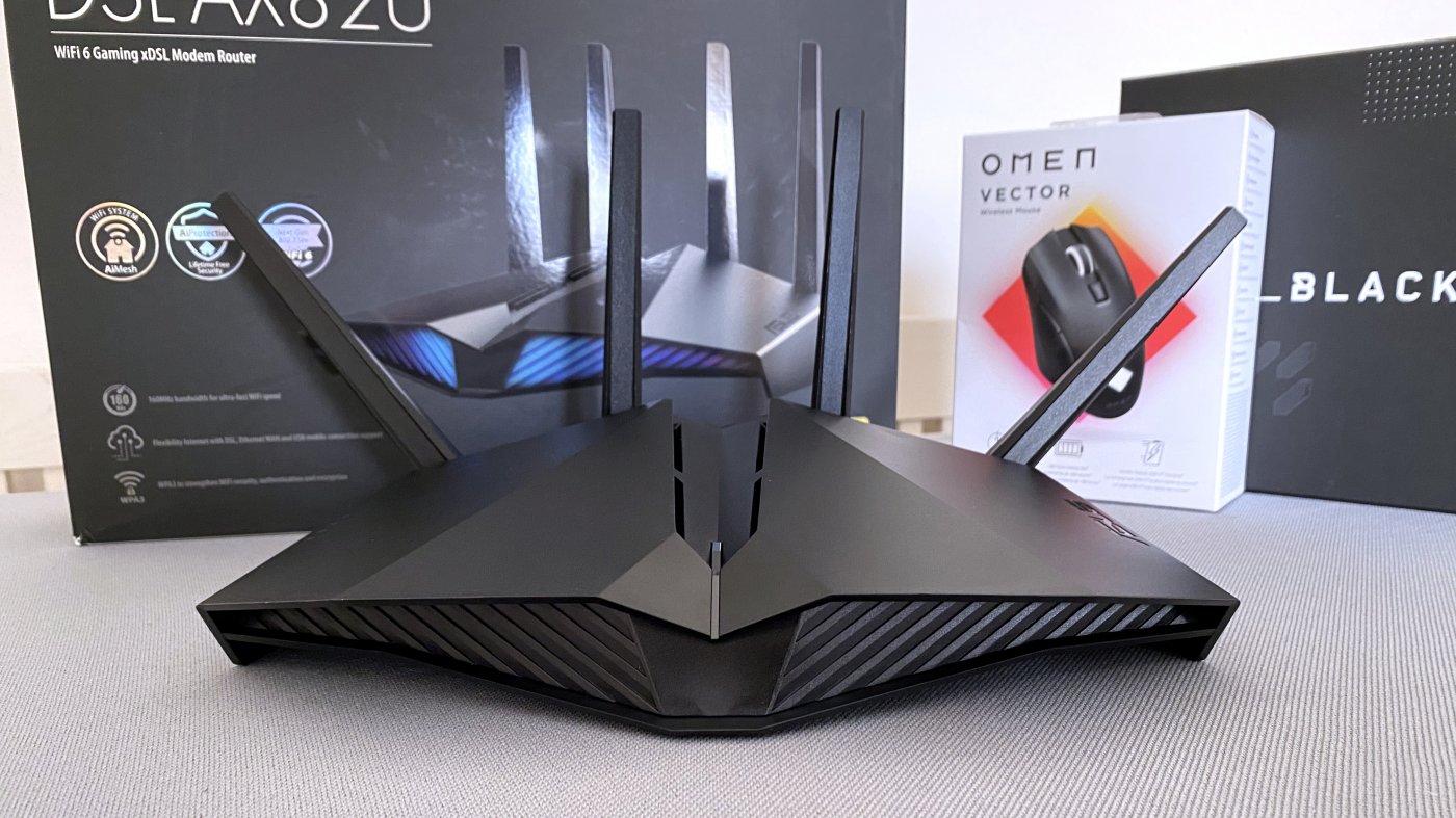 ASUS DSL-AX82U: recensione del modem router WiFi 6 per giocatori ...