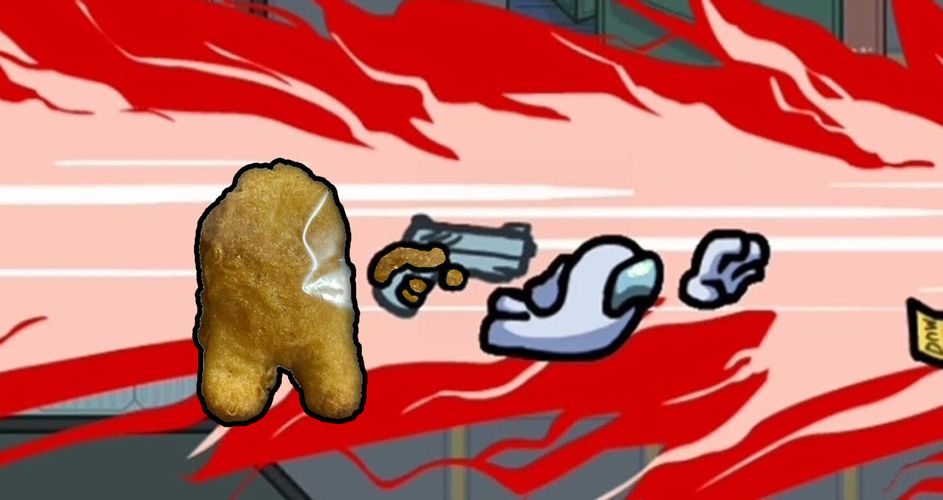 Among Us: il Chicken McNugget da 100.000 trasformato in un vero ...