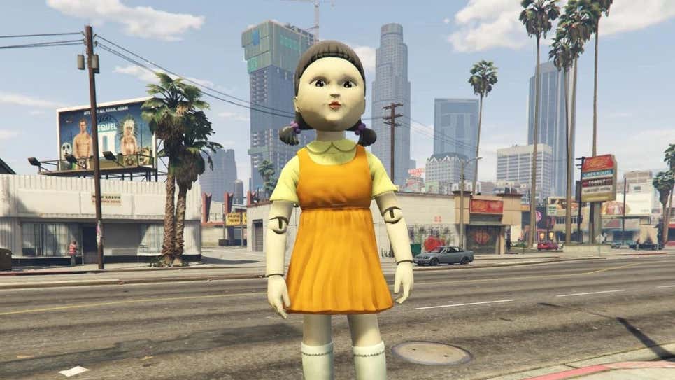 GTA 5: Squid Game diventa popolare nei server GDR della modalità online ...
