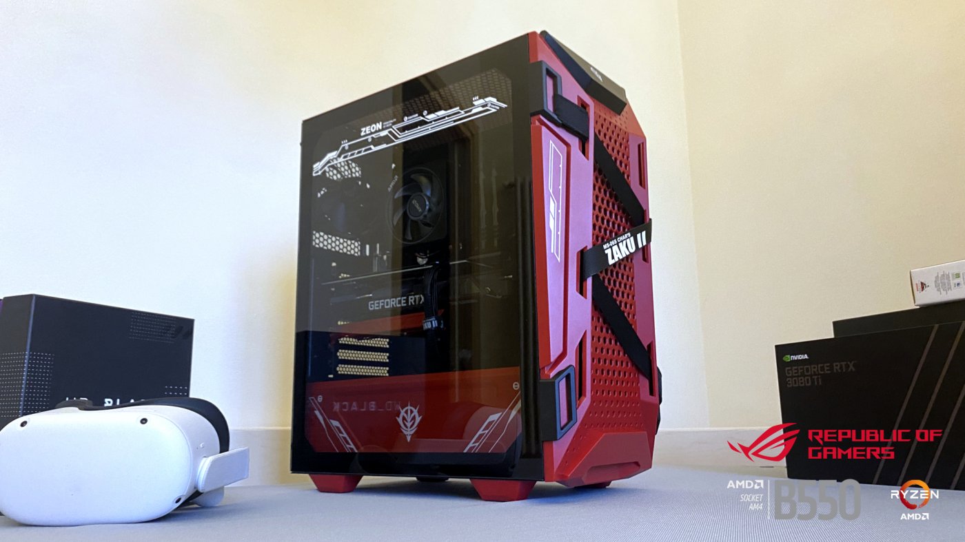 ASUS TUF ZAKU II, un eccellente PC pre-assemblato a tema GUNDAM ...