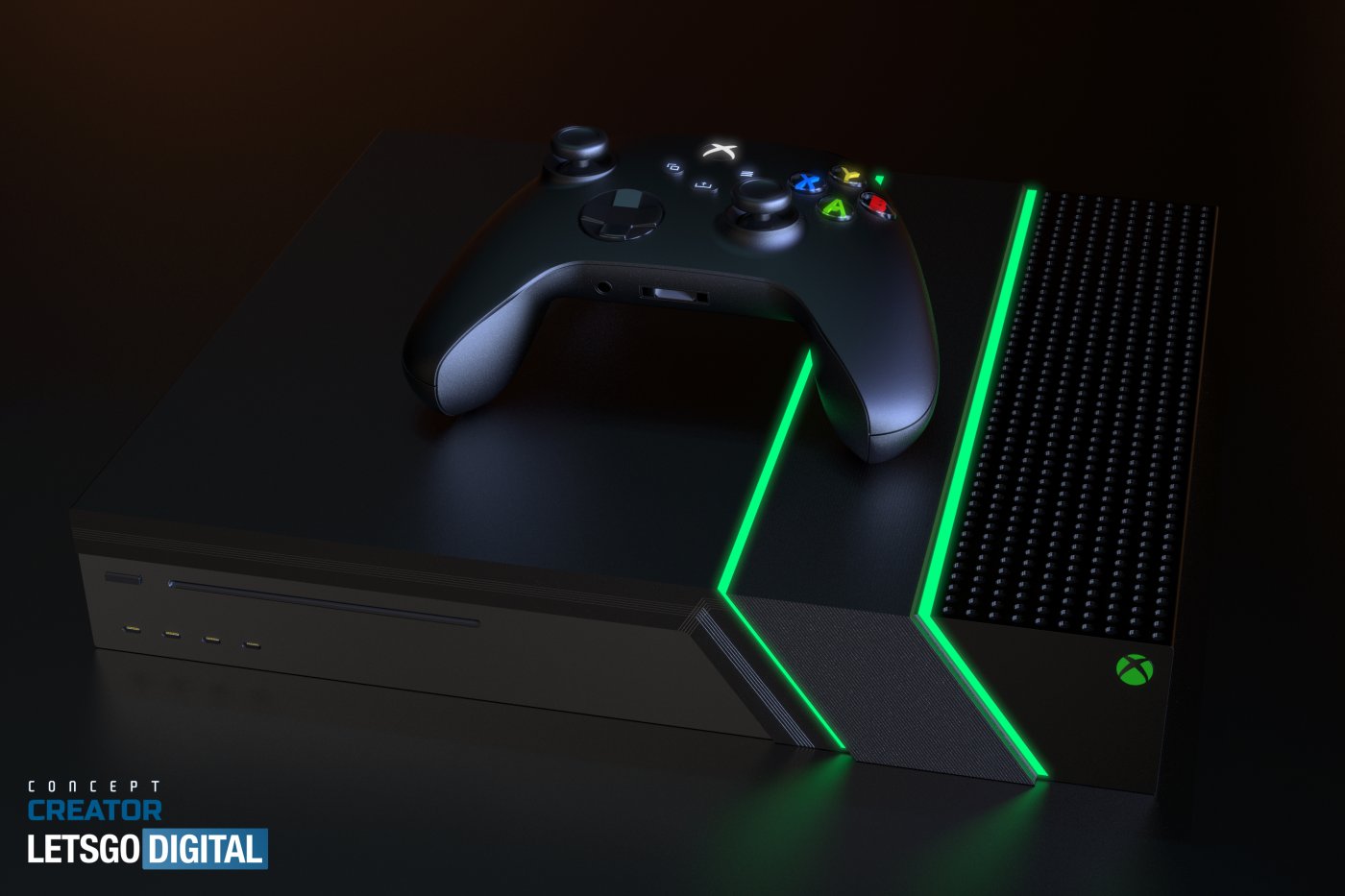 Xbox Series X Elite, l'upgrade mid-gen della console immaginato con un ...