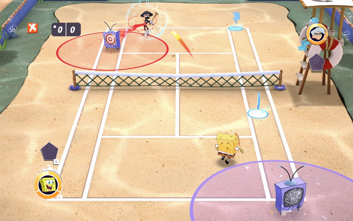 Nickelodeon: Tennis Estremo, la recensione del gioco di tennis con ...
