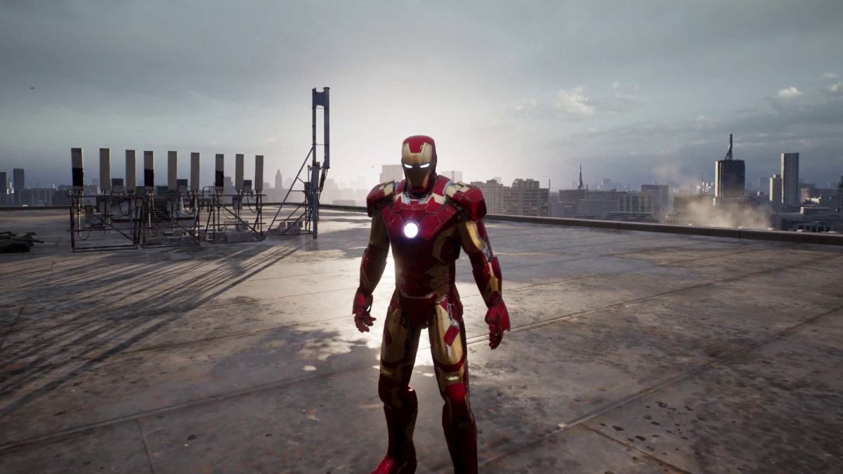 Iron Man: video di una tech demo in Unreal Engine 5, è disponibile al ...