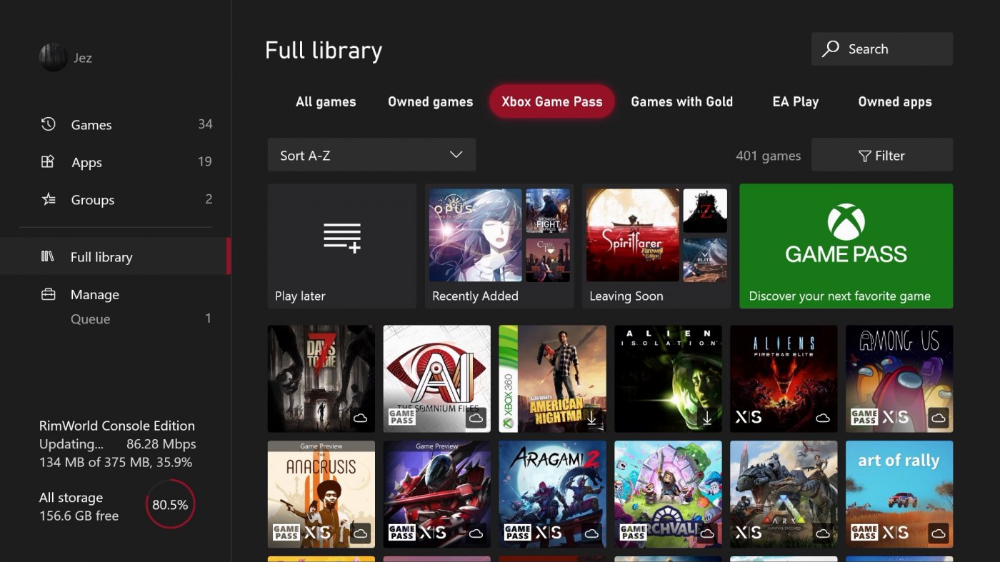 New interface for games and apps section, in beta - Nerd4.life