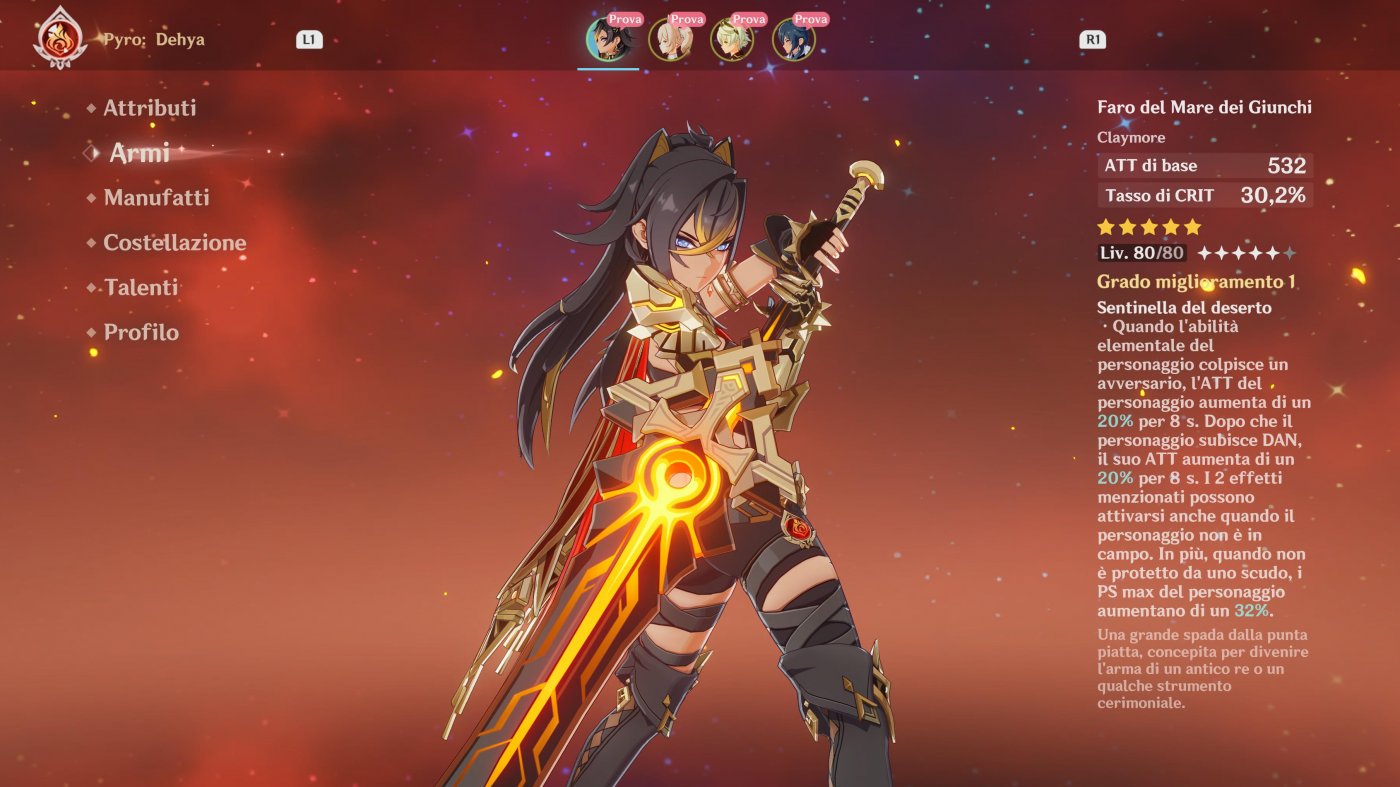 Genshin Impact: le migliori build per Dehya - Multiplayer.it
