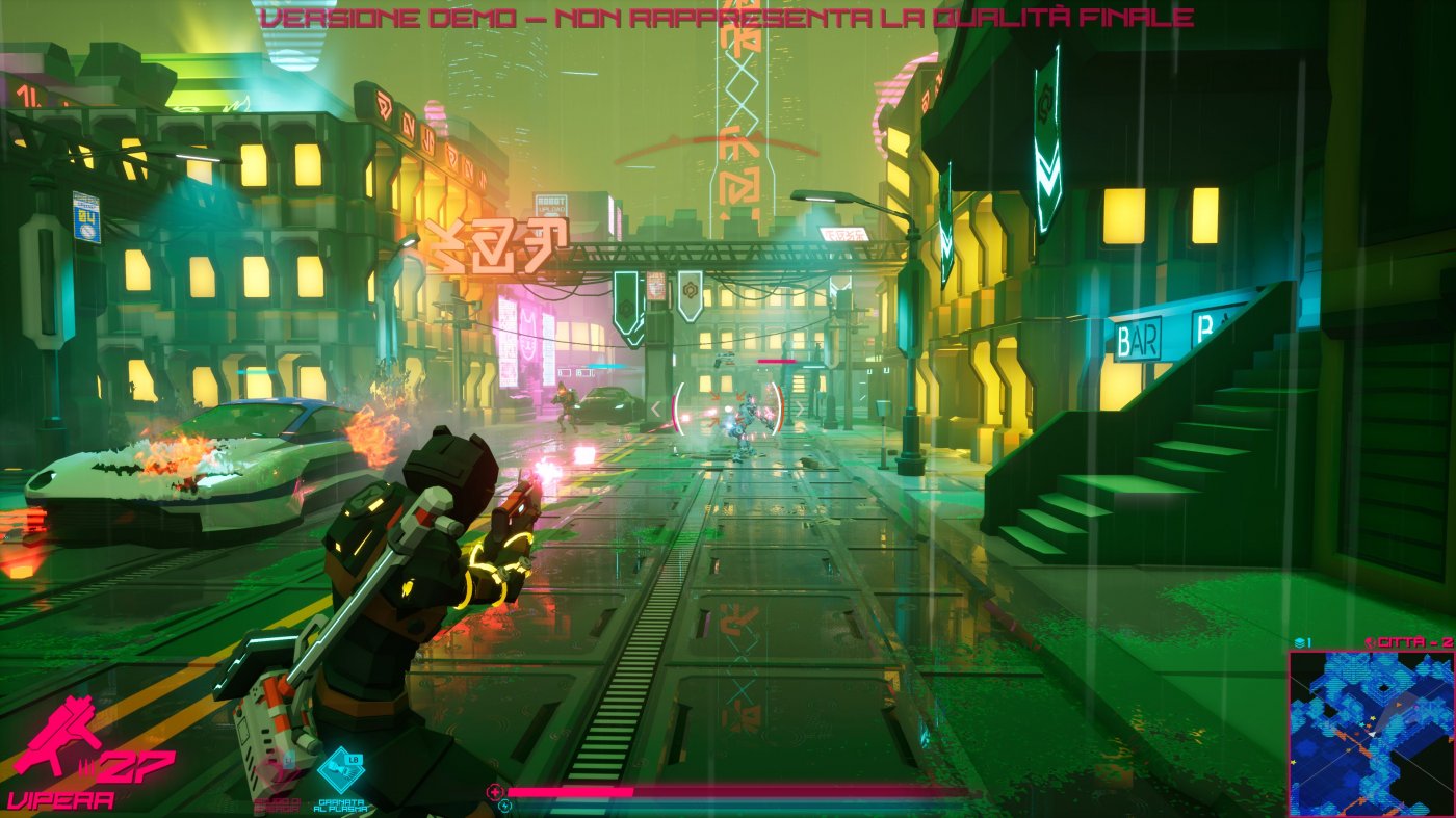 ArcRunner, abbiamo provato lo sparatutto roguelike in stile cyberpunk di Trickjump Games ...