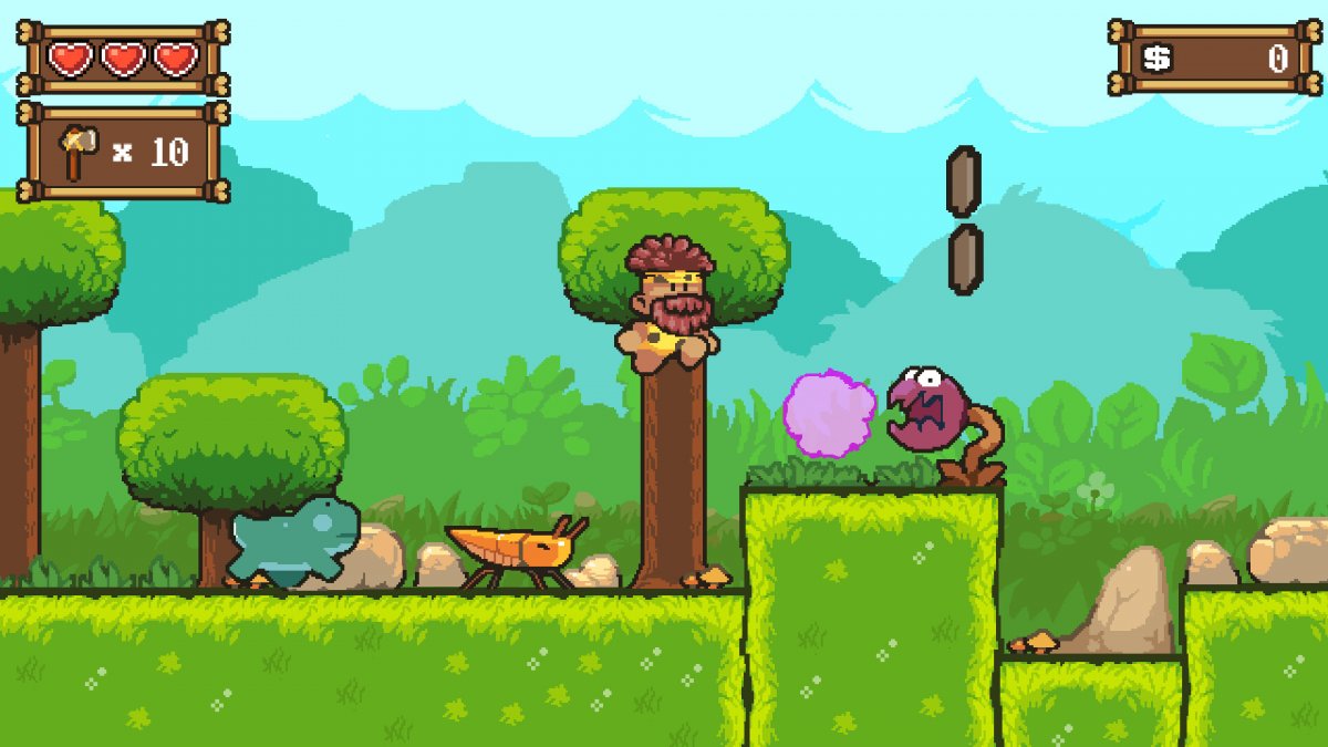 Caveman Ransom è disponibile su Steam: è il nuovo gioco dello studio ...