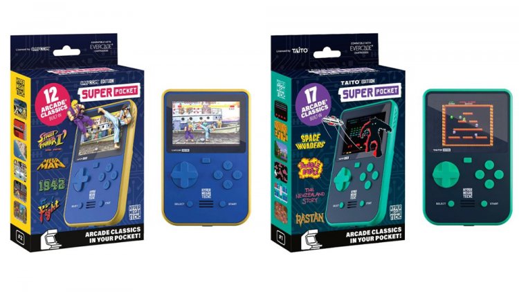 Evercade lancia la nuova retro-console portatile Super Pocket, con ...