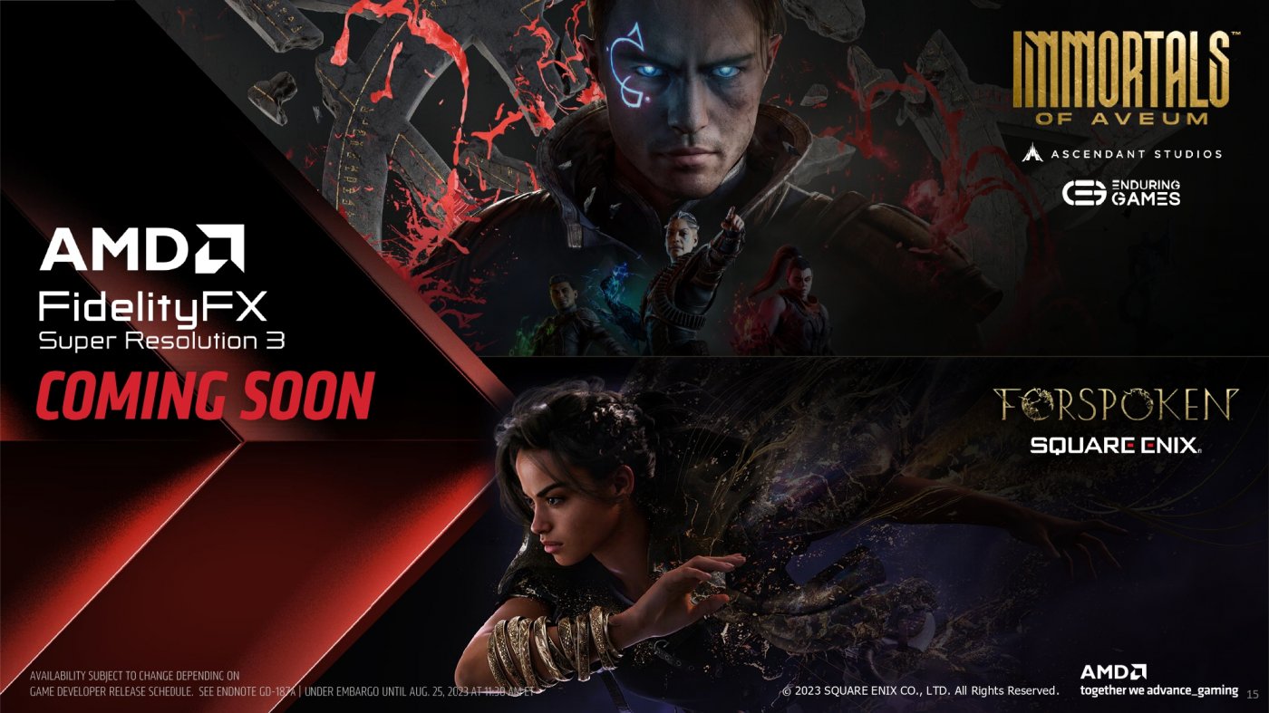 AMD: il FidelityFX Super Resolution 3 (FSR 3) è finalmente realtà! Ecco ...