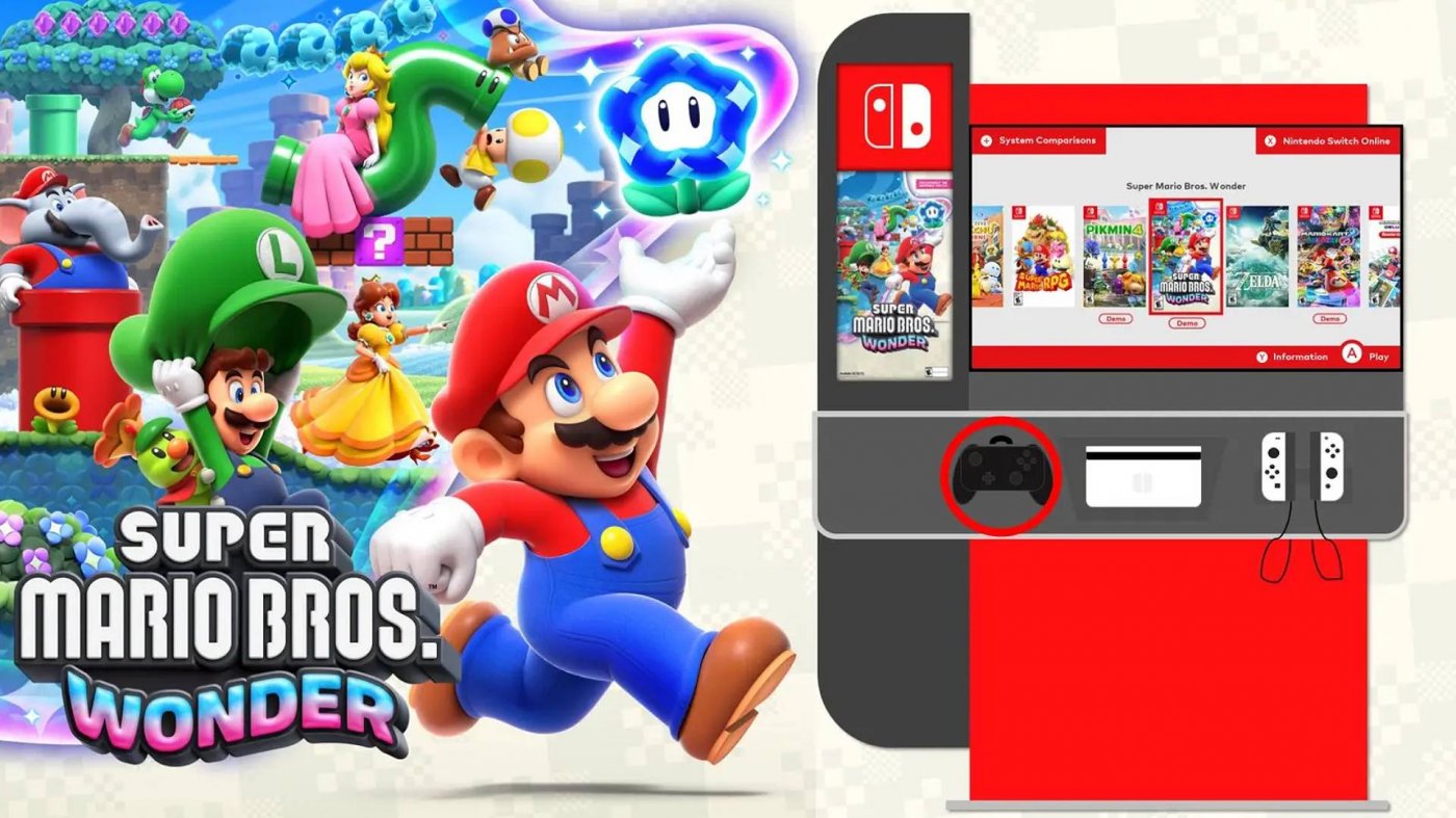 Super Mario Bros. Wonder, un controller misterioso spunta nel materiale ...