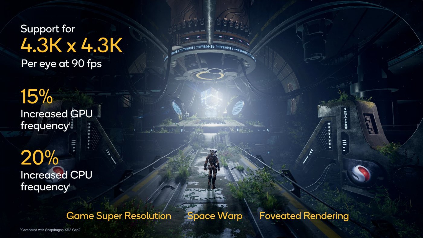 Qualcomm presenta il chip Snapdragon XR2+ Gen 2, verrà impiegato per ...