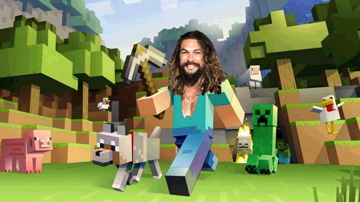 Minecraft: completate le riprese del film con Jason Momoa e Jack Black ...