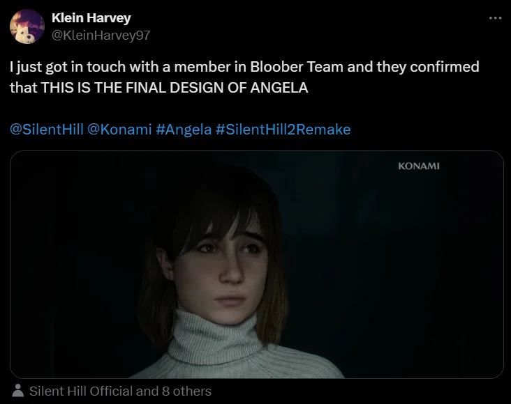 La nuova Angela di Silent Hill 2 non sarà modificata, nonostante le ...