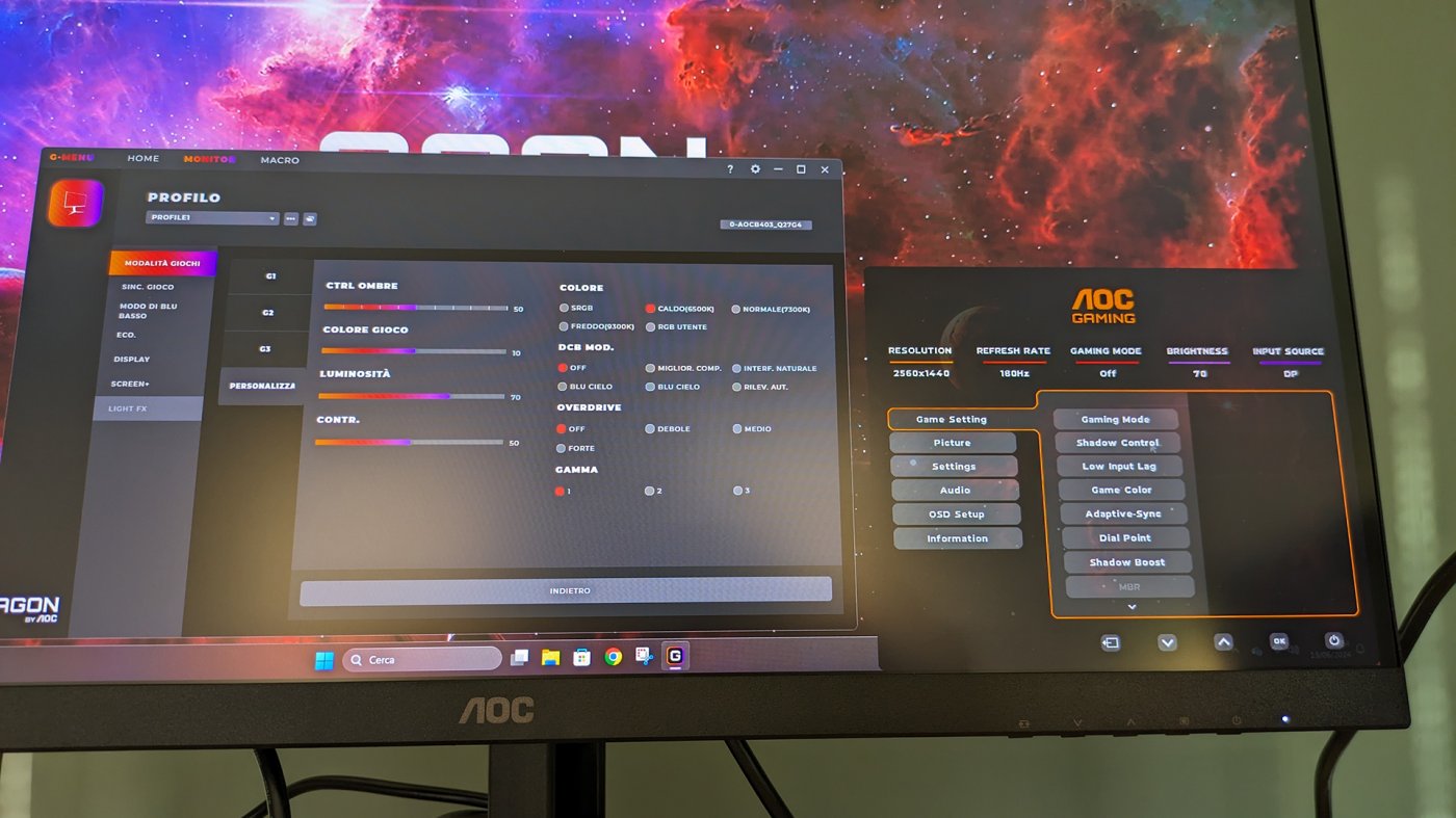 AOC Q27G4X, la recensione del monitor da 27 pollici con risoluzione ...