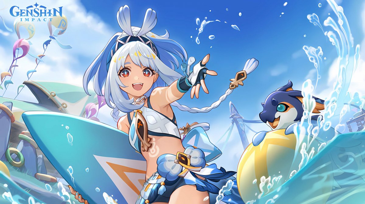 Il cosplay di Mualani da Genshin Impact da aru.rinh è una replica ...