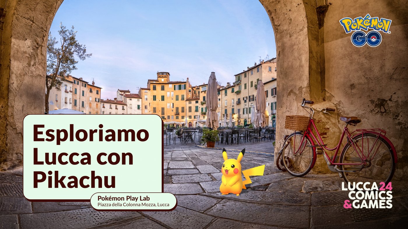 Pokémon GO avrà una Ricerca a Tempo e un Percorso dedicati a Lucca ...