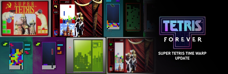 Il nuovo aggiornamento di Tetris Forever migliora Time Warp e aggiunge due giochi - Multiplayer.it
