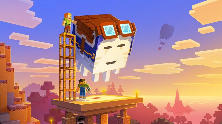 Minecraft annuncia il grosso aggiornamento "Chase the Skies" con nuovo ...