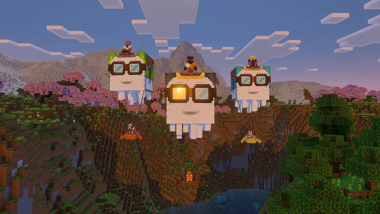 Minecraft annuncia il grosso aggiornamento "Chase the Skies" con nuovo ...