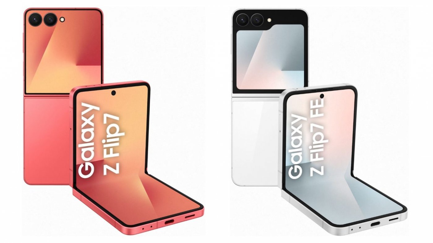 I render ufficiali svelano le colorazioni di Samsung Galaxy Z Flip7 e Flip 7 FE - Multiplayer.it