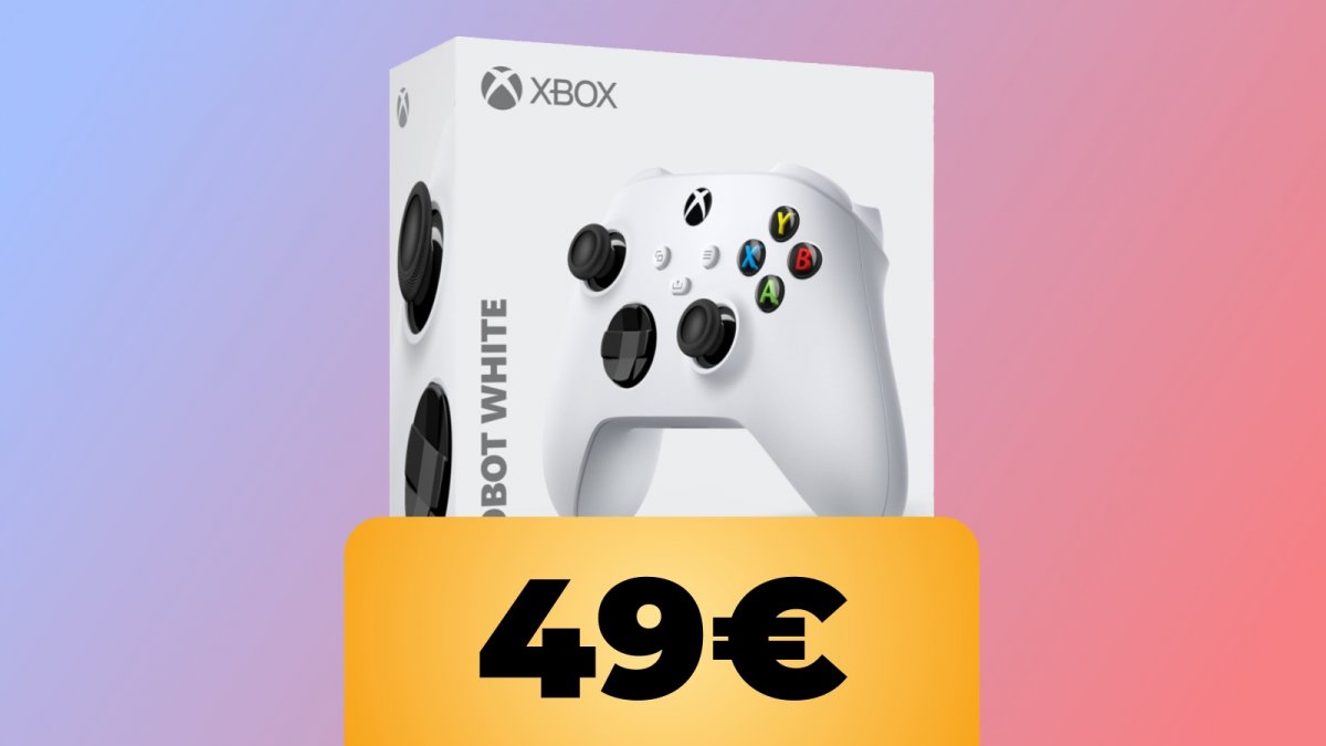 Il controller Xbox bianco è in sconto su Amazon, compatibile con console, PC, mobile e cloud ...