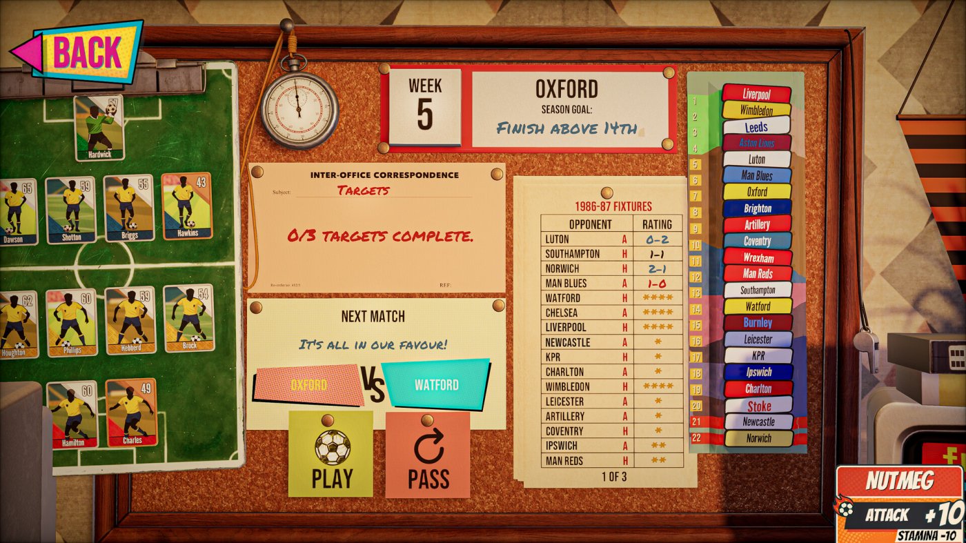 Nutmeg!, la recensione del manageriale calcistico con tanto di ...