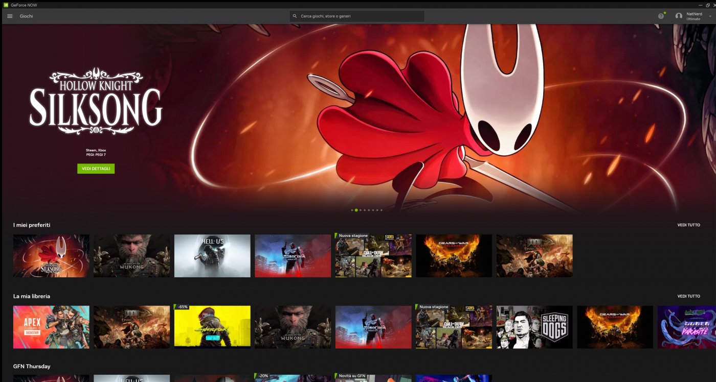 GeForce NOW con RTX 5080: abbiamo provato l'upgrade definitivo che ...