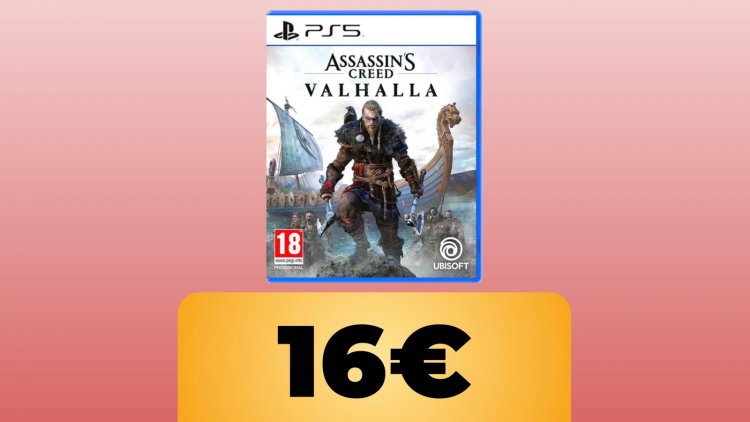 Assassin's Creed Valhalla per PS5 è in sconto su Amazon per la Festa ...