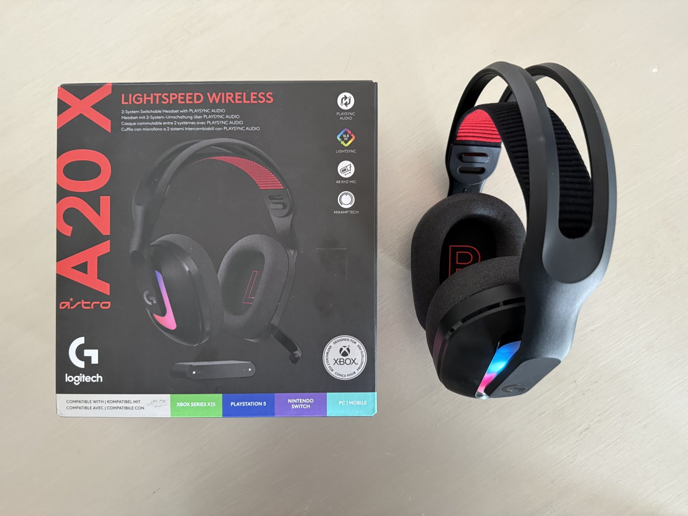 Logitech Astro A20 X, la recensione delle cuffie wireless compatibili ...