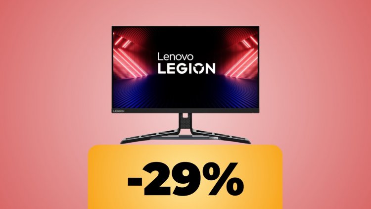 Il monitor Lenovo Legion FHD IPS da 25" è in sconto su Amazon al minimo ...