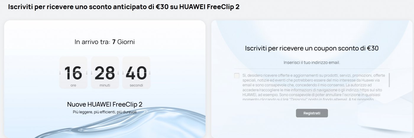 Huawei FreeClip 2, data di uscita e offerta di lancio: l’audio open-ear ...